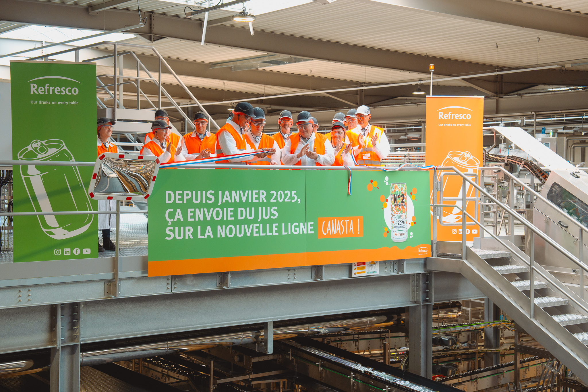 Refresco France Inaugurates New Beer Production Line | Refresco