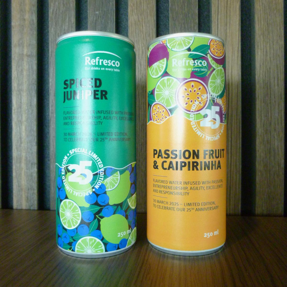 Refresco celebrates 25 years with custom drinks | Refresco